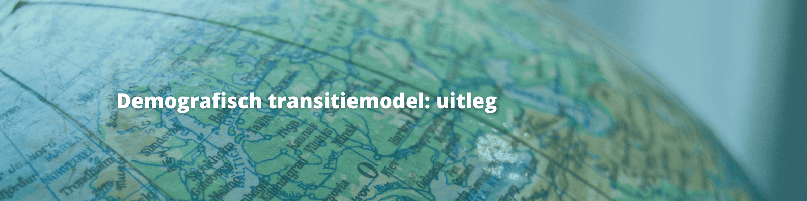 Demografisch transitiemodel | Digistudies