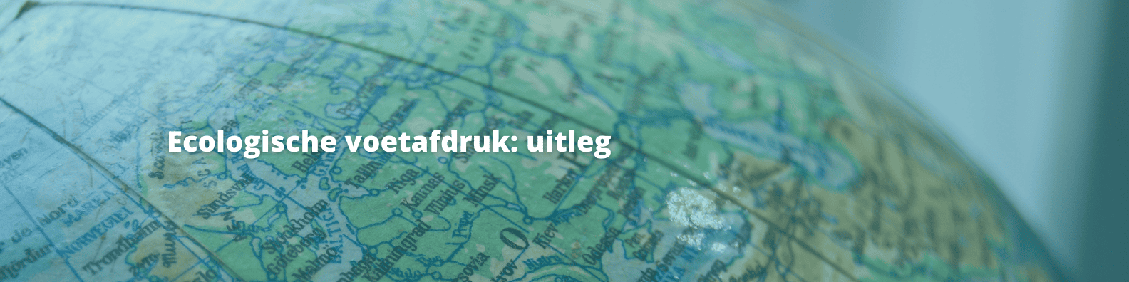 Ecologische voetafdruk | Digistudies