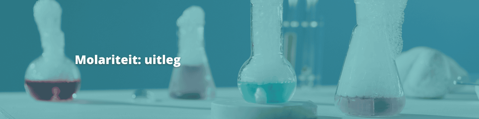 Molariteit | Digistudies